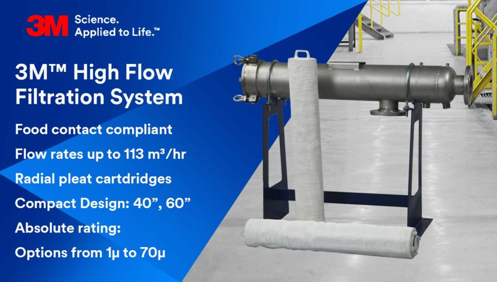 3M High Flow Filter system - Alisma Filtration